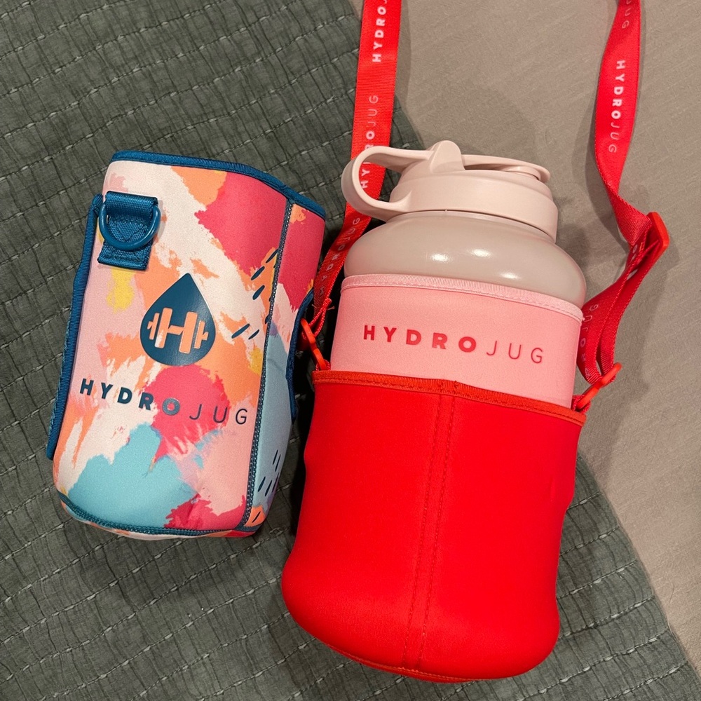 Light Pink Hydrojug Pro With Sleeves - Gem